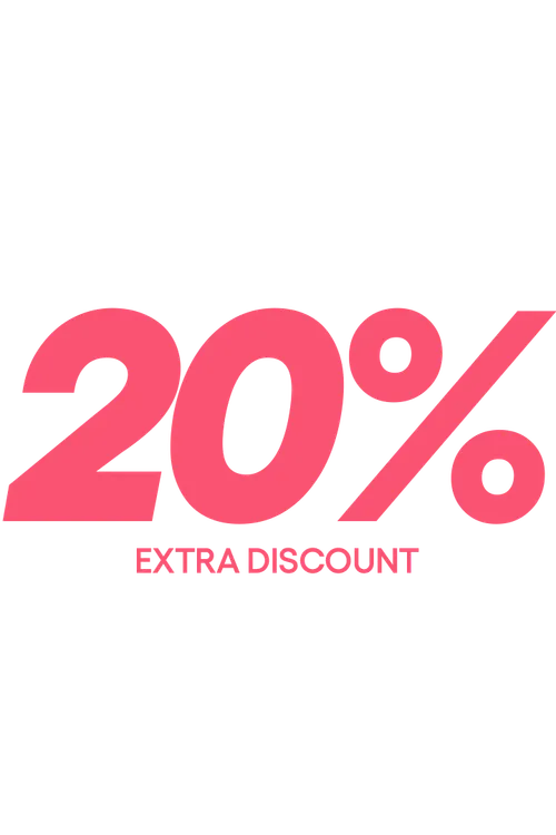 20% Extra Discount 20% Extra Discount